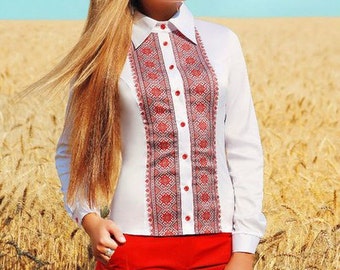 Ukrainian blouse | Etsy