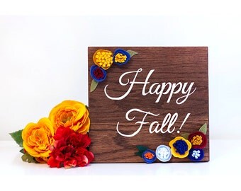 Autumn home decor | Etsy