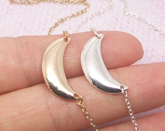 Moon necklace | Etsy