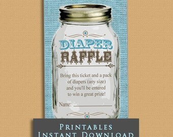 Raffle ticket jar | Etsy