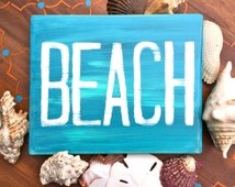 Popular items for wooden beach signs on Etsy