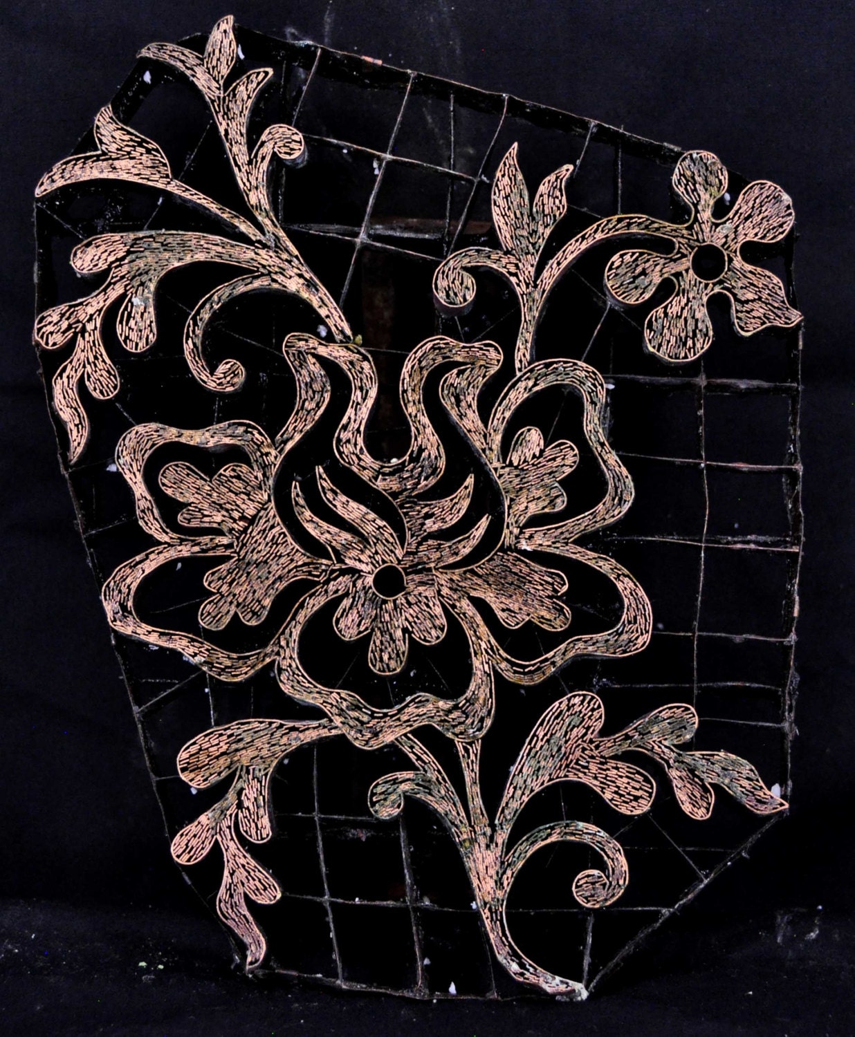 Traditional Batik Cap STYLIZED FLOWER