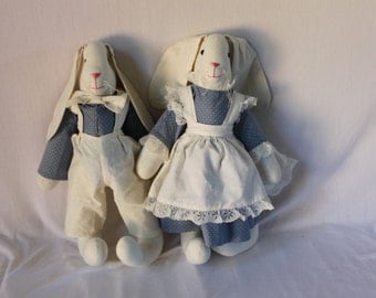 Vintage Stuffed Toy Bunny Rabbits – Etsy