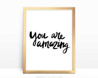 You are amazing | Etsy