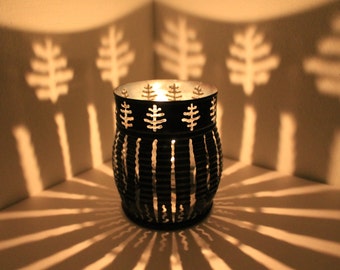 Metal Luminary Luminary lanterncandle tea light garden