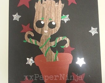 Items similar to Baby Groot Mini Cross Stitich Pattern on Etsy