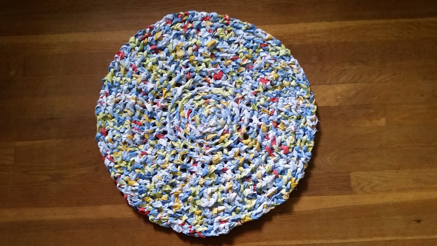 23 Rag Rug Recycled Materials Crochet Round Circle