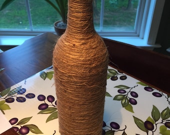 Unique wine bottle crafts related items | Etsy