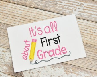 First grade shirt | Etsy