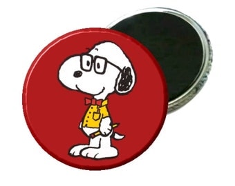 Snoopy magnet | Etsy