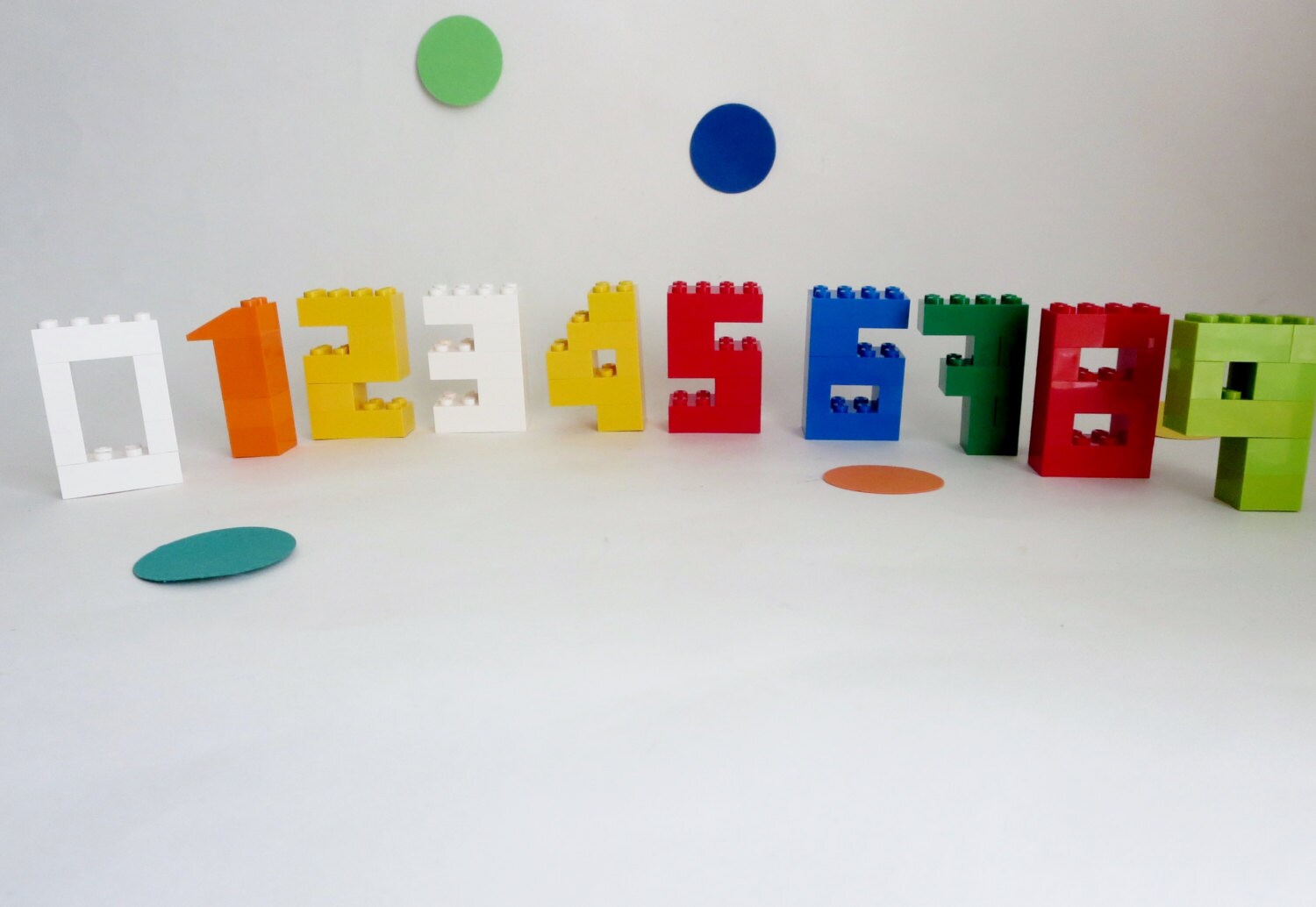 Lego Numbers Birthday Cake Number Lego Birthday Cake Topper