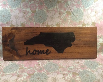 North carolina sign | Etsy