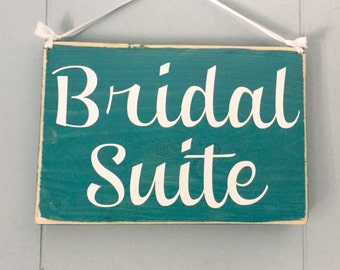Bridal suite sign | Etsy