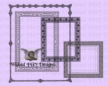 Popular items for fancy digital frames on Etsy