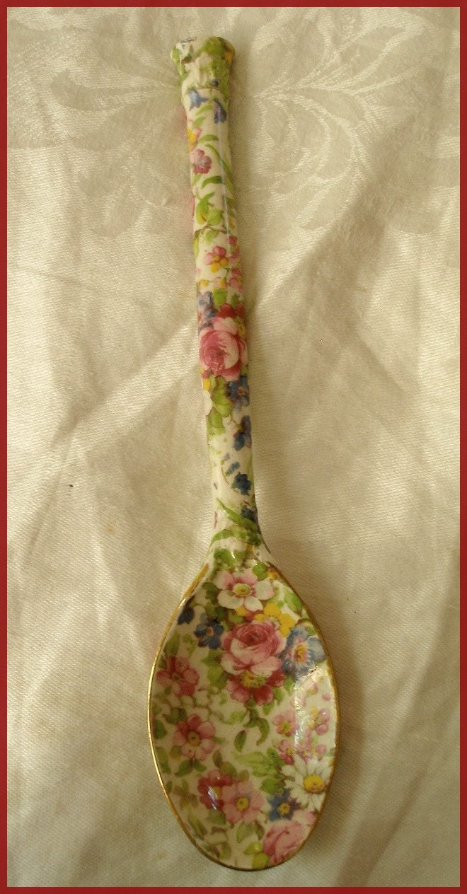 Vintage Royal Winton Summertime Pattern Serving Spoon – Haute Juice