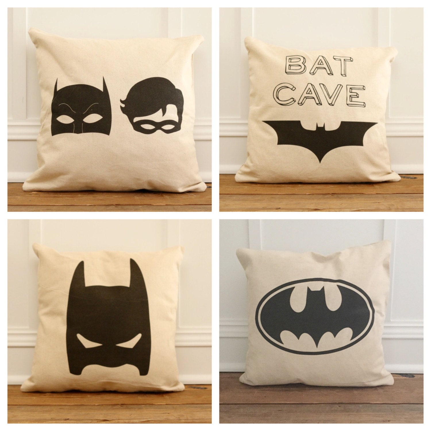 Vintage Batman Pillow Cover