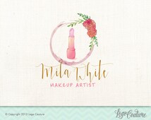 Unique makeup artist logo related items | Etsy