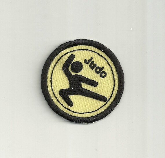 2 Judo Merit Badge Patch Custom Made