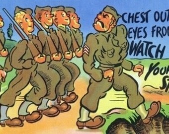 Drill sergeant | Etsy