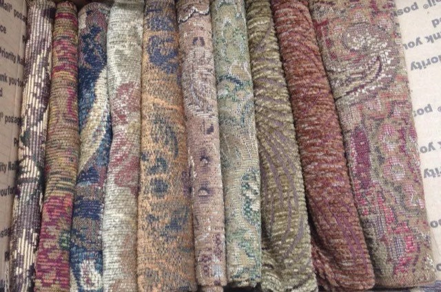 FS18 Flexsteel Vintage Fabric Samples Swatches Upholstery