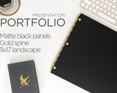 Modern Elegant Sleek Portfolios by SleekPortfolios on Etsy