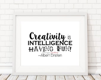 Creativity quote | Etsy