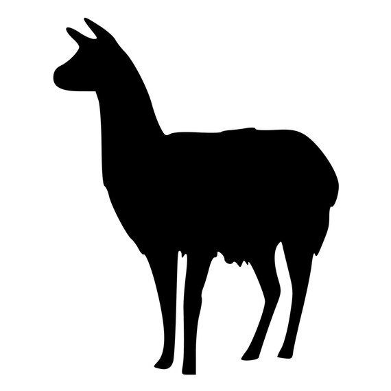 Llama 6 Die-Cut Decal Car Window Wall Bumper Phone Laptop
