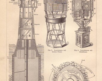 Plans for lighthouse | Etsy