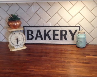 Unique bakery sign related items | Etsy