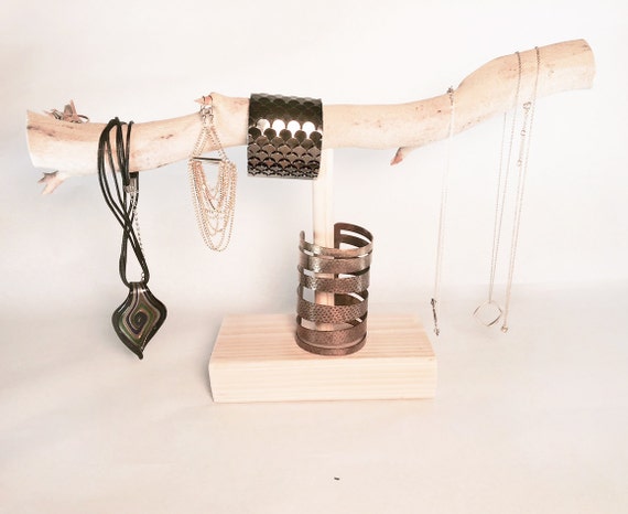NEW ITEM Natural Jewlery Holder Branch by heartnotincluded on Etsy
