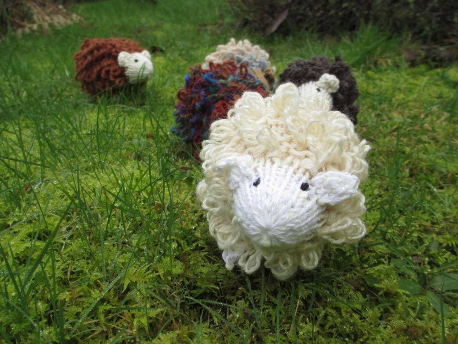 Knitted Sheep Pattern PDF Pattern Knitting by TwoSistersTeddyBear