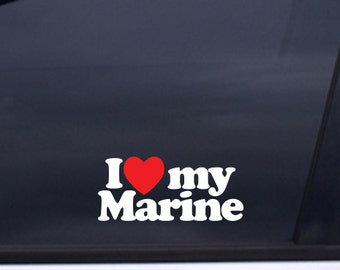I love my marine | Etsy