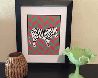 Items similar to Zebra Print on Etsy