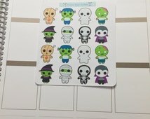 Kawaii Halloween Cuties Stickers!-0209