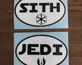 Sith decal | Etsy