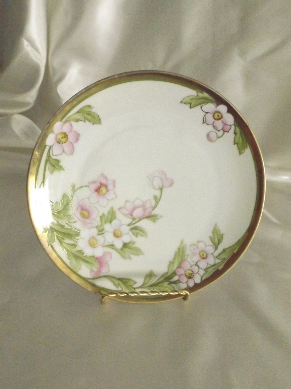 Vintage Decorative plate Bavaria Hand Painted plate Vintage