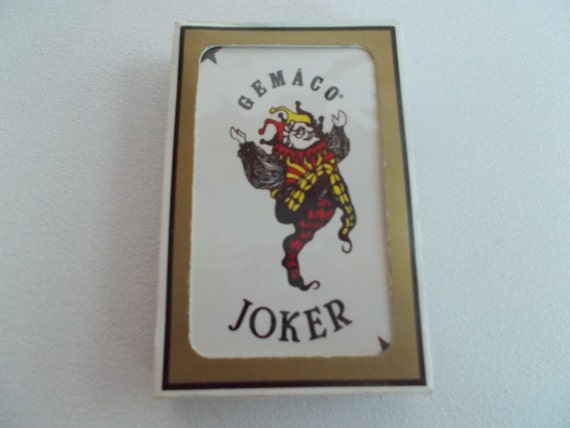 Gemaco Playing Cards by BackInTimeTrinkets on Etsy