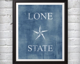 Lone star state | Etsy