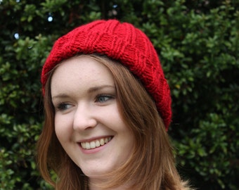 Red skull cap | Etsy