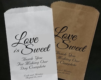 Candy buffet bags | Etsy