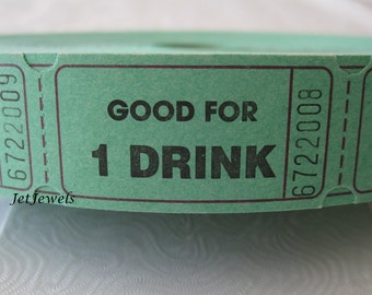 Drink tickets | Etsy