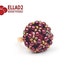 Tutorial Dome Ring beading tutorial beading pattern by Ellad2