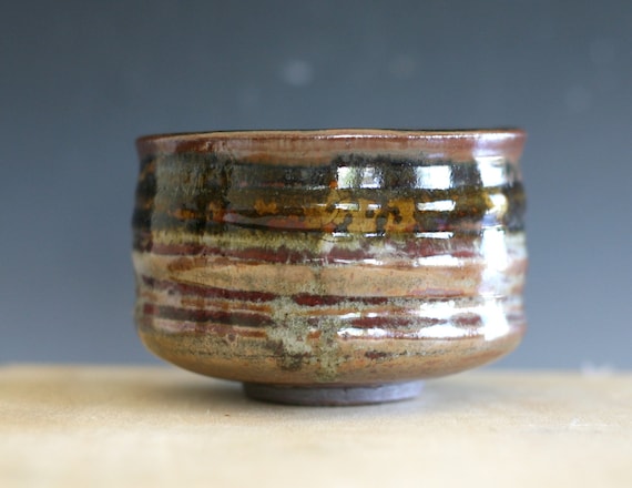 Matcha Chawan Tea Bowl handmade ceramic tea cup by ocpottery
