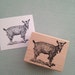Good Goat Wood Mounted Rubber Stamp 4244