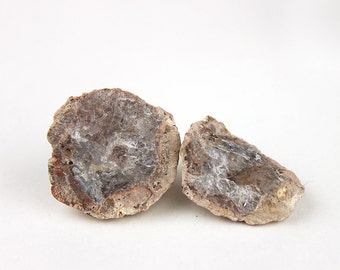 Smoky quartz geode | Etsy