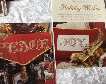 Christmas redwork | Etsy