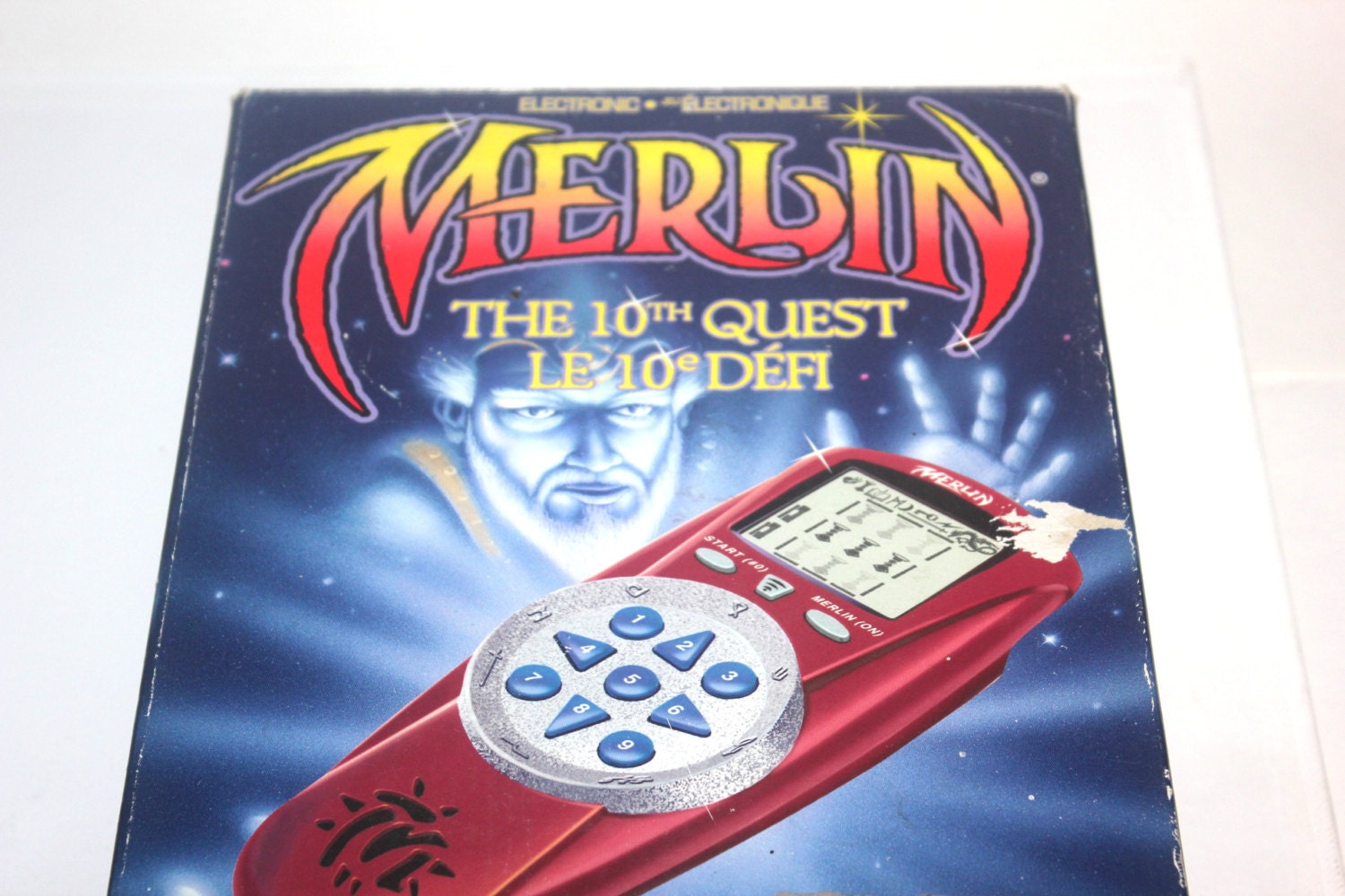 NIB Vintage 1995 Electronic Merlin Game, The 10th Quest, Parker ...