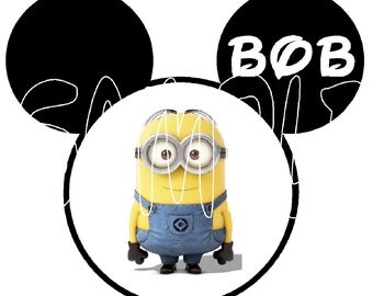 Minion name tags | Etsy