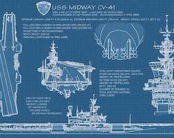 Uss midway | Etsy