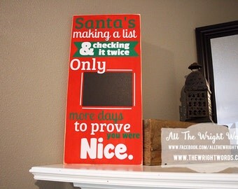 Checking it twice | Etsy